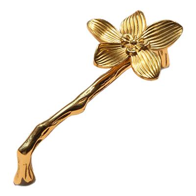 硕南法式复古中古风抽屉柜门铜轻奢高级感橱柜衣柜门抽屉拉手把手