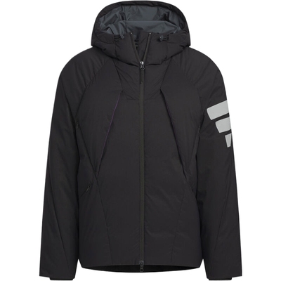 adidas阿迪达斯男子FOS运动休闲保暖连帽羽绒服外套KC2584