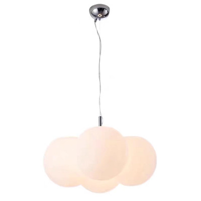 北欧气泡灯简约现代餐厅4头