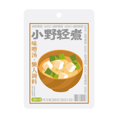 小野轻煮味增汤懒人调料