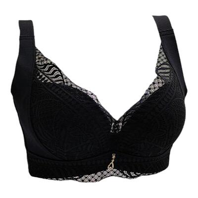 婷美性感软钢圈聚拢定型蚕丝文胸