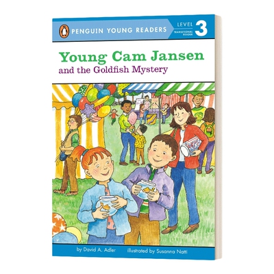 英文原版 Young Cam Jansen and the Goldfish Mystery 少女侦探简森和金鱼之谜 企鹅青少分级阅读3级 英文版 进口英语原版书籍
