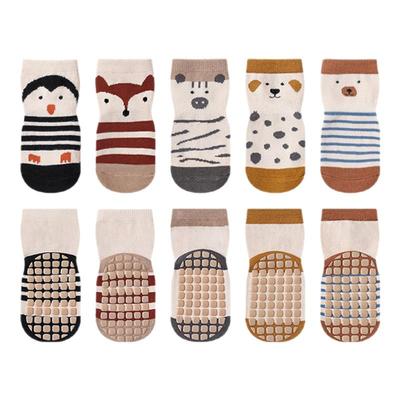 婴儿地板袜秋冬款学步防滑袜宝宝