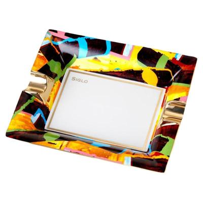 涂鸦雪茄烟灰缸Siglo陶瓷