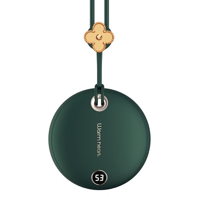 毛绒便携暖手宝手握自发热带挂绳