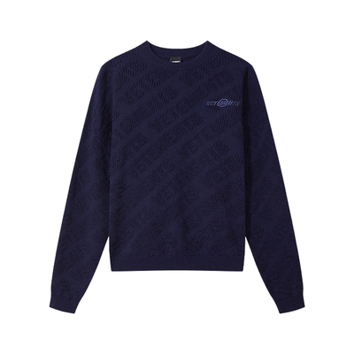 VETEMENTS纯色百搭宽松毛衣