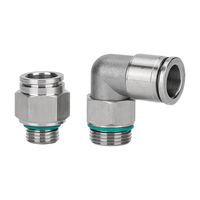 鸿源耐高温弯头带密封圈PLG快速