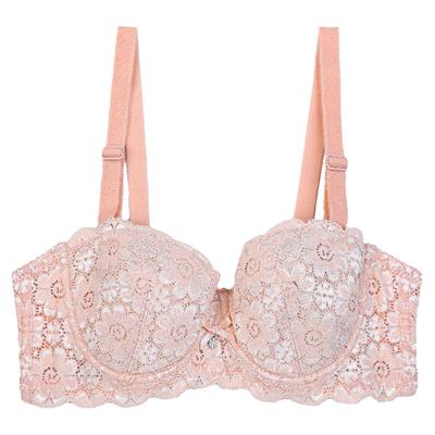 超薄半杯内衣12文胸软钢圈bra