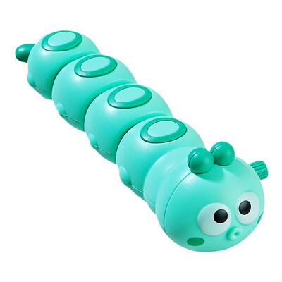 毛毛虫玩具上发条扭扭前进儿童