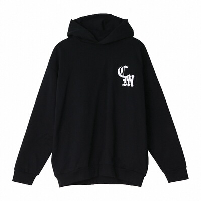 COURTMAN野球帝哥特连帽运动卫衣