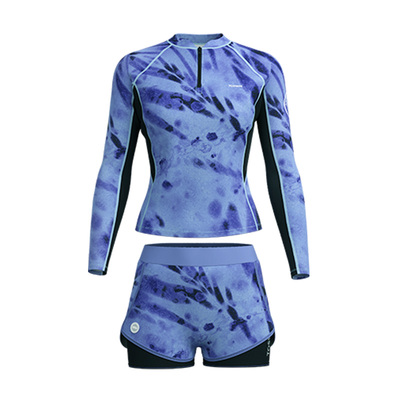 toswim泳衣女高级感分体长袖防晒