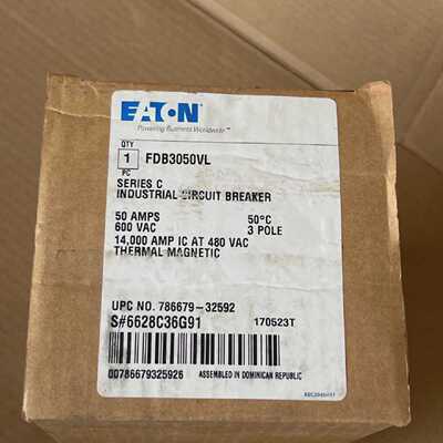 Eaton FDB3050VL Industrial Circuit Breaker