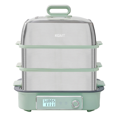 KGMT智能电蒸锅不锈钢三层一体锅