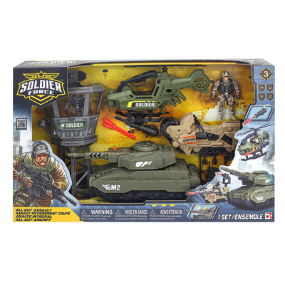 集多美玩具模型坦克基地套装