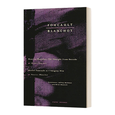 米歇尔 英文原版 Michel Foucault Maurice Blanchot 米歇尔·福柯 莫里斯·布朗肖 来自外部的思想 平装 英文版 进口英语原版书籍