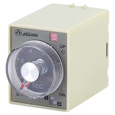 JUZLONG时间继电器ST3PA-B通电延时控制开关ST3PC-B多段可调ACDEF