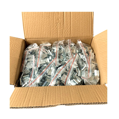 PET塑钢带打包扣镀锌手工包装扣