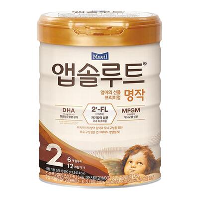 maeil名作2段800g婴幼儿配方奶粉
