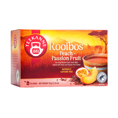 TEEKANNE蜜桃百香果路易波士茶包