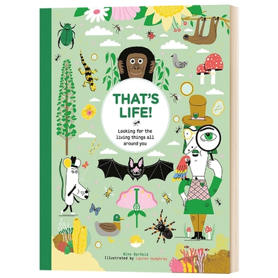 英文原版 That's Life 周围的生物 儿童科普百科绘本精装 Mike Barfield 英文版 进口原版英语书籍