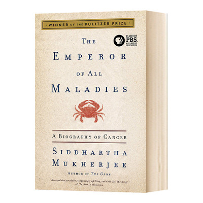 众病之王 癌症传 英文原版 The Emperor of All Maladies A Biography of Cancer 悉达多穆克吉 The Gene基因传作者 进口英语书籍