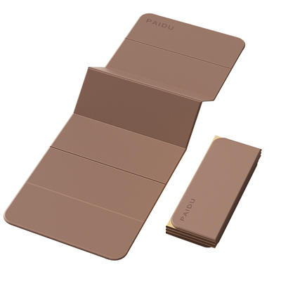 派度POE可折叠瑜伽垫防滑减震静音加厚便携式家用健身垫运动地垫