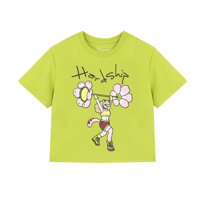 HARDSHIP举铁猫女运动短袖