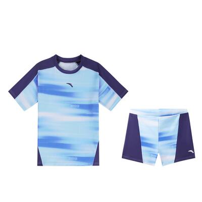 儿童分体泳衣安踏游泳套装