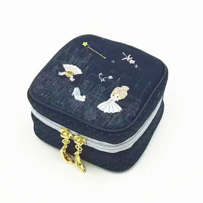 灰姑娘布艺便捷收纳包袋首饰盒