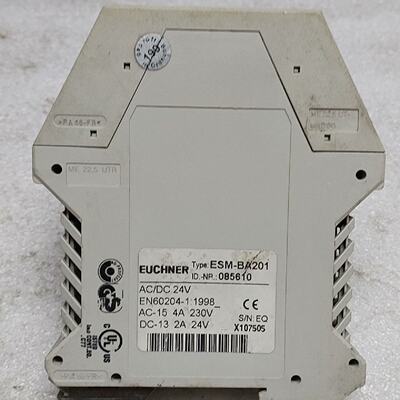 EUCHNER安全继电器 ESM-BA201，型号08