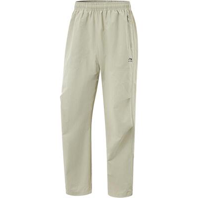 李宁防泼水宽松男运动长裤运动裤