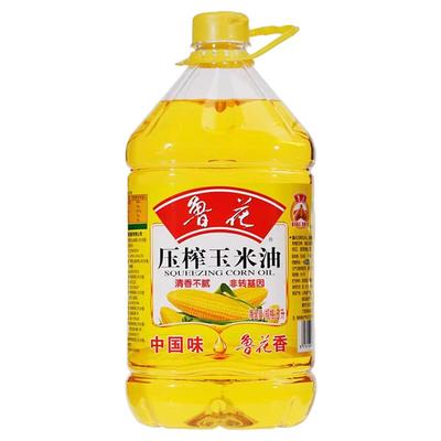 鲁花压榨玉米油非转基因5L