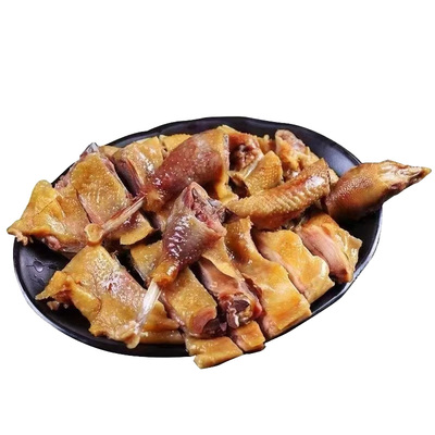 正宗徽州特产自然风干鸡整只土鸡腊味咸鸡农家自制半成品商用腊肉