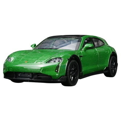 1:36仿真保时捷Taycan Turbo S Cross Turismo合金汽车模型摆件