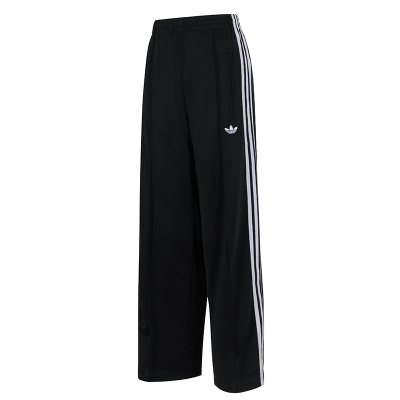 adidas三叶草女阔腿运动长裤