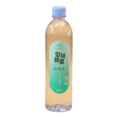 阳德泉朝鲜进口天然矿泉水瓶装