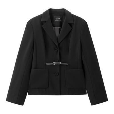 小身形收腰西装外套女