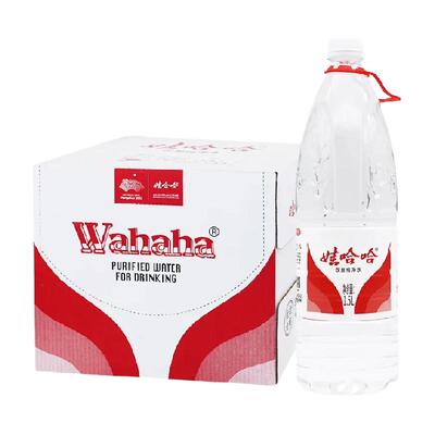 娃哈哈饮用纯净水1.5L×12瓶