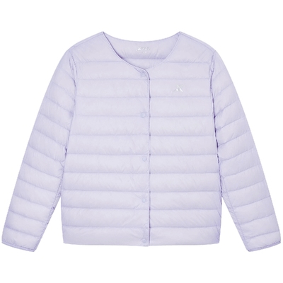 特步童装女童轻薄款羽绒服内胆2025秋冬新款儿童校服内搭外套冬装