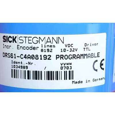 议价SickDRS61C4A08192西克全新增量式编码器维修