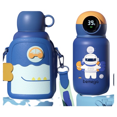 【开学大促】纯钛儿童吸管保温杯