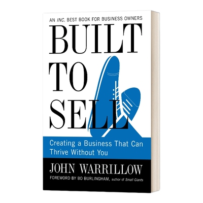 英文原版 Built to Sell 为销售而建 创建一个没有你也能茁壮成长的企业 英文版 进口英语原版书籍