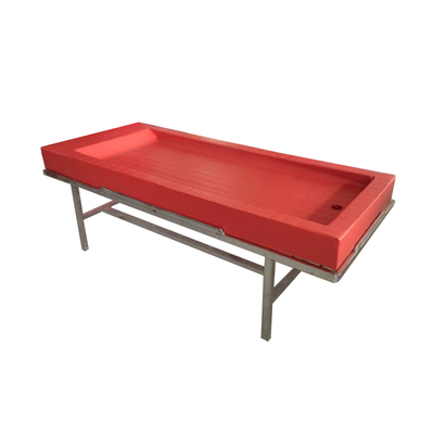 酒店桑拿泡泡水床按摩床推拿床桑拿床搓背推油洗浴床钢架可拆装