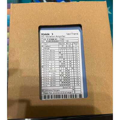 非标价Knick科伲可隔离放大器P27000H1议价