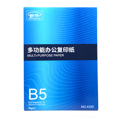 b5办公用品整箱复印纸