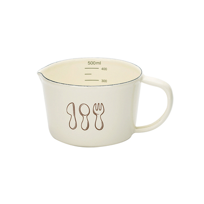 搪瓷家用厨房烘焙儿童牛奶量杯