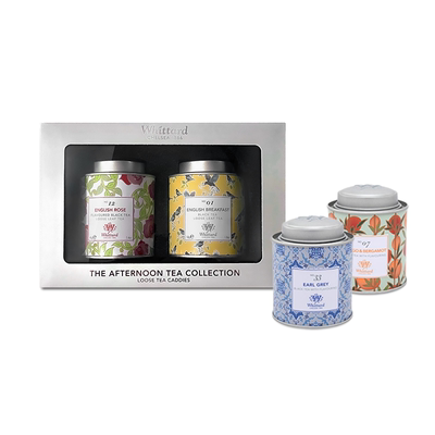 Whittard 英国茶趣妙想发现茶系列迷你罐2罐装礼盒红茶绿茶送礼