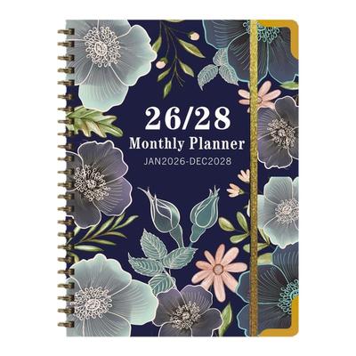 2026年a4大号计划本商务笔记本跨境全英文内页日程本周历本子