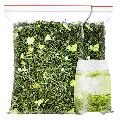【热销】茉莉花茶绿茶浓香型茉莉白芽新茶叶散装非茉莉毛尖口粮茶