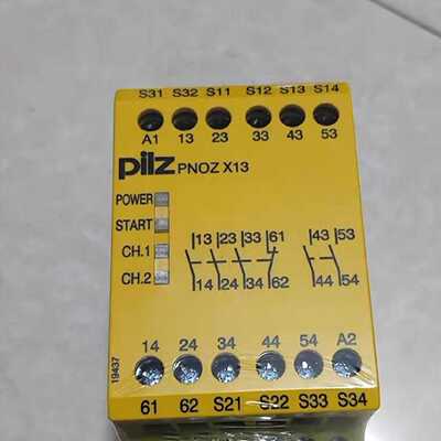 议价PILZ 皮尔兹安全继电器 PNOZ X13 型号774549 全新现货